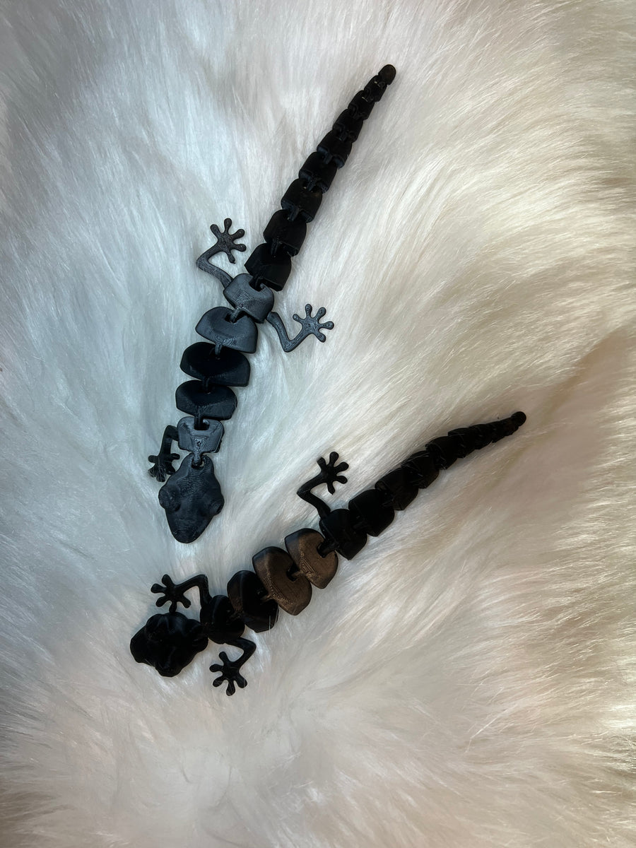 Articulated Gecko Misfit – M and M Crafts By Lisa